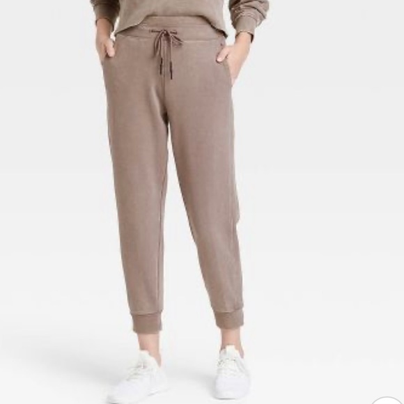 JoyLab | Pants & Jumpsuits | Womens Midrise French Terry Acid Wash Jogger Pants Joylab Pewter ...